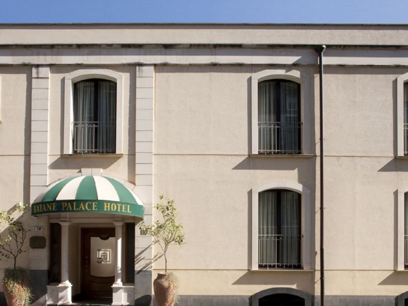 Katane Palace Hotel Di Catania Map Mappa Di Katane Palace Hotel, Con